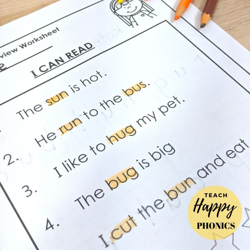 CVC Words Review Bundle – Teach Happy Kids